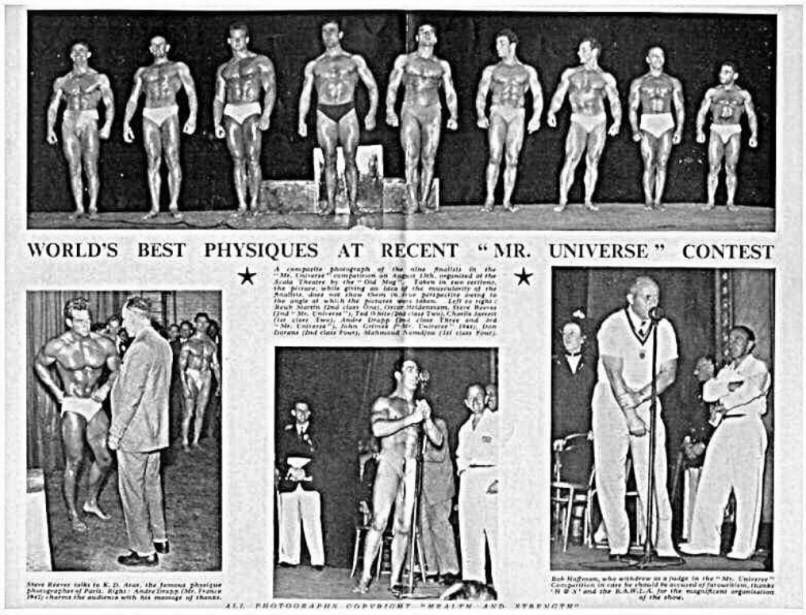 What Happened To Steve Reeves 1948 Mr. Universe Trophy? Here’s The ...